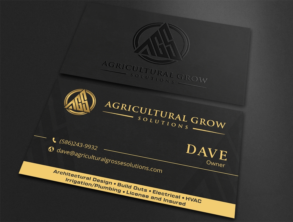 AGS Agricultural Grow Solutions Digital Design - 48hourslogo