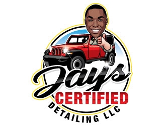 Jays Certified Detailing LLC Logo Design - 48hourslogo