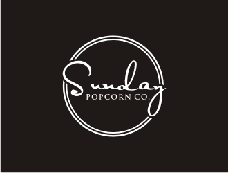 Sunday Popcorn Co. Logo Design - 48hourslogo
