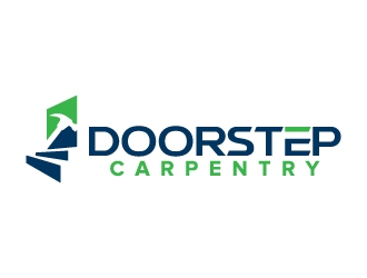 Doorstep Carpentry Logo Design - 48hourslogo