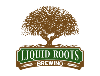 Liquid Roots Brewing Logo Design - 48hourslogo