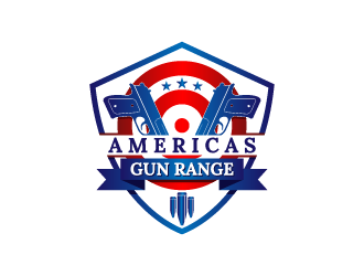AMERICAS GUN RANGE Logo Design - 48hourslogo