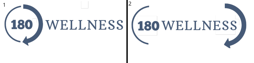 180 Wellness Center Logo Design - 48hourslogo