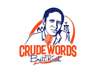 Crude Words with Brett Kroh Logo Design - 48hourslogo