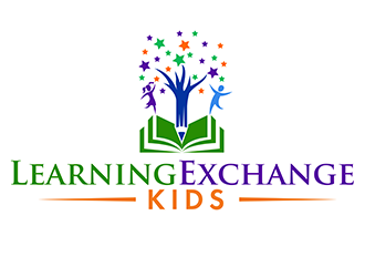 Learning Exchange Kids Logo Design - 48hourslogo
