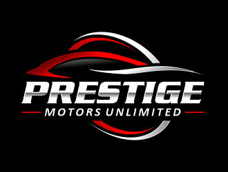 Prestige Motors Unlimited Logo Design - 48hourslogo