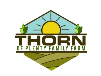 Thorn of Plenty Family Farm Logo Design - 48hourslogo