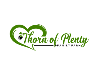 Thorn of Plenty Family Farm Logo Design - 48hourslogo