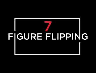7 Figure Flipping Logo Design - 48hourslogo