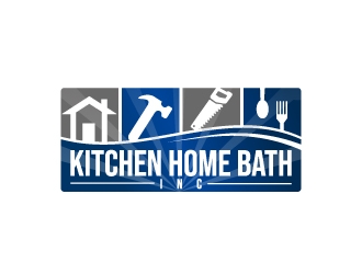 KHB Construction or Kitchen Home Bath inc Logo Design - 48hourslogo