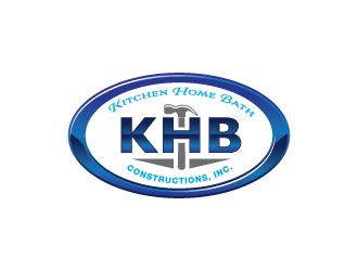 KHB Construction or Kitchen Home Bath inc Logo Design - 48hourslogo