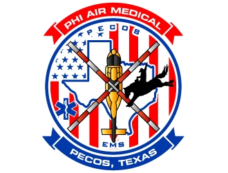 PHI Air Med Logo Design - 48hourslogo