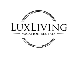 LuxLiving Vacation Rentals Logo Design - 48hourslogo