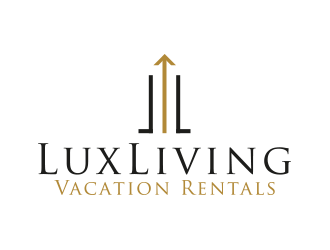 LuxLiving Vacation Rentals Logo Design - 48hourslogo