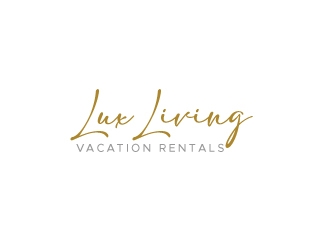 LuxLiving Vacation Rentals Logo Design - 48hourslogo