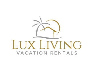 LuxLiving Vacation Rentals Logo Design - 48hourslogo