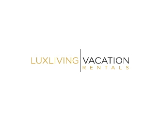 LuxLiving Vacation Rentals Logo Design - 48hourslogo