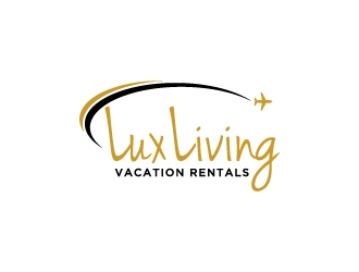 LuxLiving Vacation Rentals Logo Design - 48hourslogo
