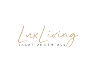 LuxLiving Vacation Rentals Logo Design - 48hourslogo