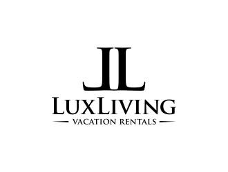 LuxLiving Vacation Rentals Logo Design - 48hourslogo
