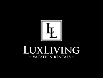 LuxLiving Vacation Rentals Logo Design - 48hourslogo