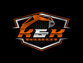 K&K Customs Logo Design - 48hourslogo