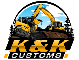 K&K Customs Logo Design - 48hourslogo