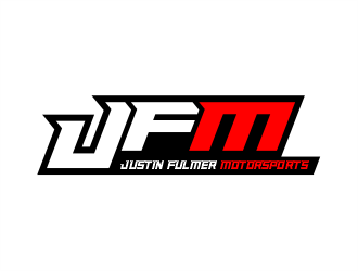 Justin Fulmer Motorsports Logo Design - 48hourslogo