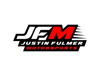 Justin Fulmer Motorsports Logo Design - 48hourslogo