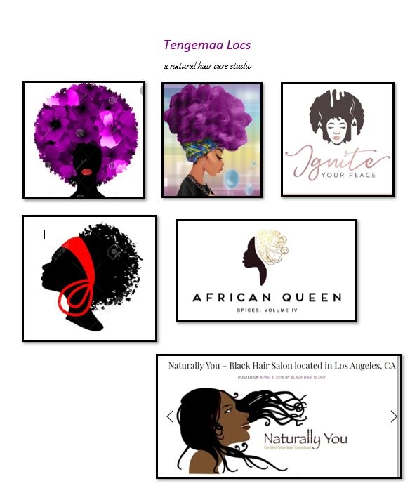 Tengemaa Locs Logo Design - 48hourslogo