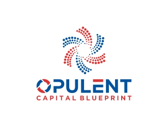 OPULENT CAPITAL BLUEPRINT Logo Design - 48hourslogo