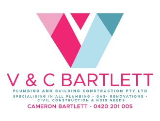 V and C Bartlett Construction Pty Ltd Logo Design - 48hourslogo