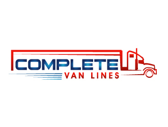 Complete Van Lines Logo Design - 48hourslogo