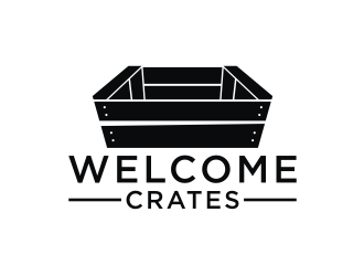 Welcome Crates Logo Design - 48hourslogo