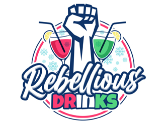 Rebellious Drinks Logo Design - 48hourslogo