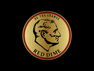 Red Dime Logo Design - 48hourslogo