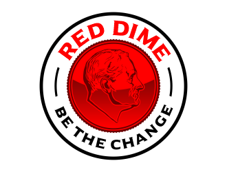 Red Dime Logo Design - 48hourslogo