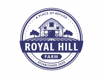 Royal Hill Farm Logo Design - 48hourslogo