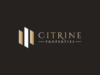 Citrine Properties Logo Design - 48hourslogo