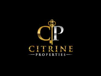Citrine Properties Logo Design - 48hourslogo