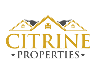 Citrine Properties Logo Design - 48hourslogo