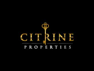 Citrine Properties Logo Design - 48hourslogo
