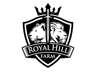 Royal Hill Farm Logo Design - 48hourslogo