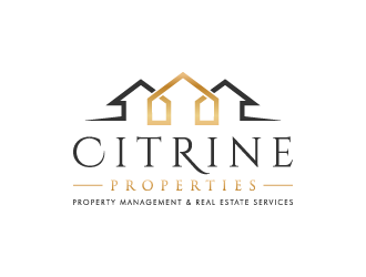 Citrine Properties Logo Design - 48hourslogo
