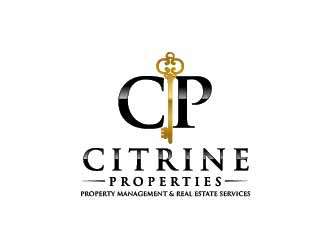 Citrine Properties Logo Design - 48hourslogo