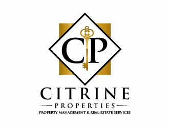 Citrine Properties Logo Design - 48hourslogo