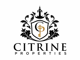 Citrine Properties Logo Design - 48hourslogo