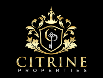 Citrine Properties Logo Design - 48hourslogo