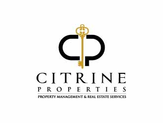 Citrine Properties Logo Design - 48hourslogo