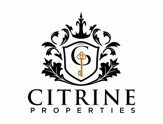 Citrine Properties Logo Design - 48hourslogo